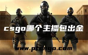 csgo哪个主播包出金-PTCSGO开箱网导航