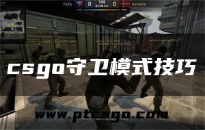 csgo守卫模式技巧-PTCSGO开箱网导航