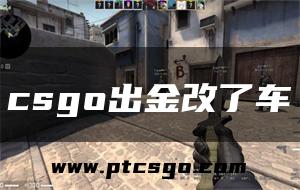 csgo出金改了车-PTCSGO开箱网导航
