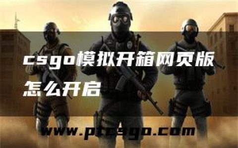 csgo模拟开箱网,虚拟体验，真实快感-PTCSGO开箱网导航